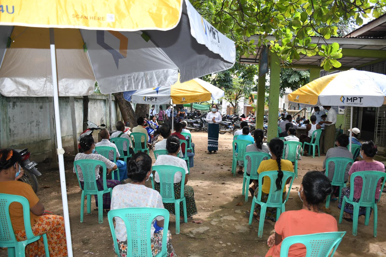 ကြို့ပင်ကောက်မြို့နယ်တွင် ဒေသတွင်းစားသုံးဆီဖူလုံစေရေးအတွက် ဆီထွက်သီးန